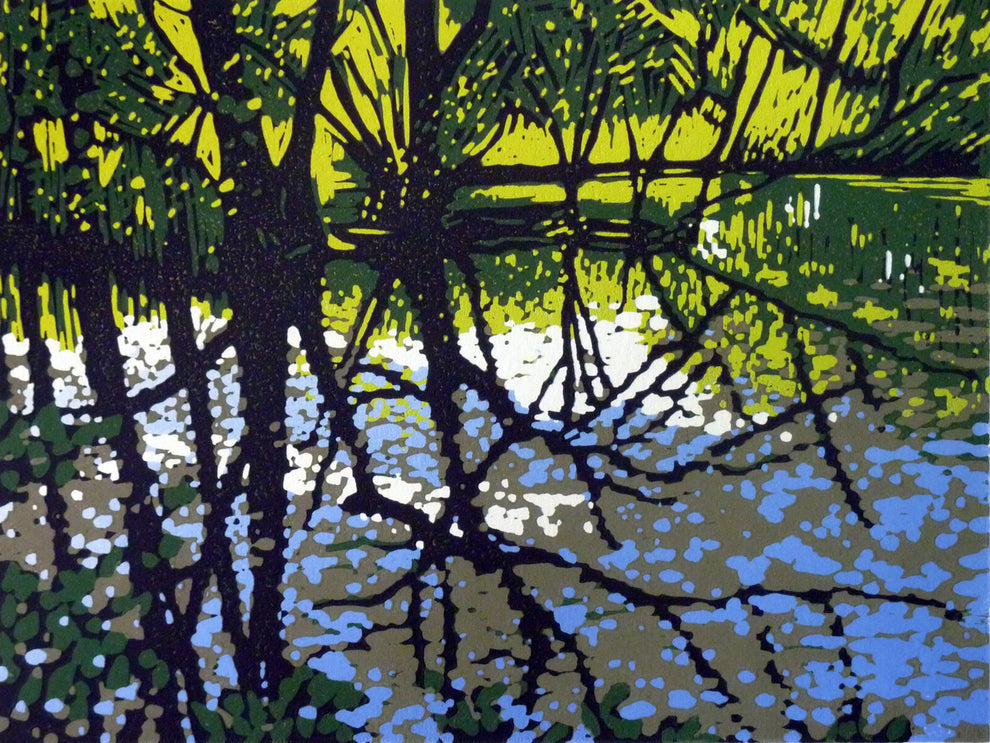 Poolside Trees – Alexandra Buckle